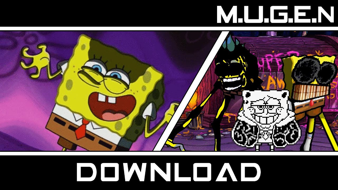 M.U.G.E.N. CHAR | SpongeBob SquarePants | Spong by pvzfan92 - YouTube