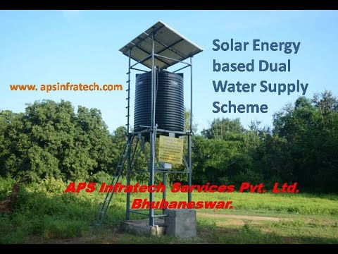 Solar Energy based Dual Water Supply Scheme || @ APS Updates.. - YouTube