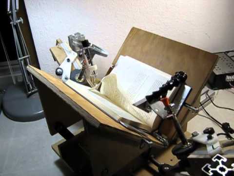 DIY Full Auto Book Scanner #6 - YouTube