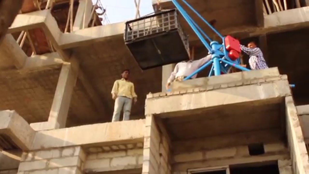 Mini Crane - Lift construction material easily & safely by mini crane ...