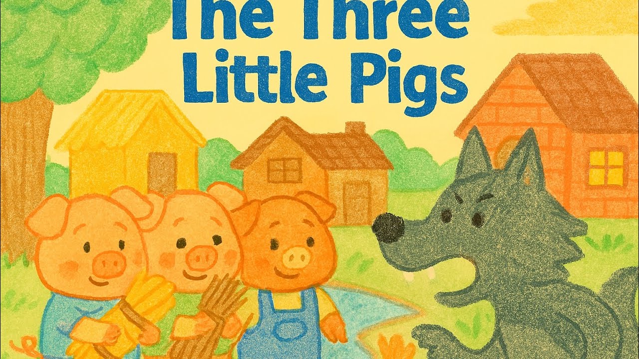 The Three Little Pigs | Gentle Bedtime Story for Kids | Read Aloud ...