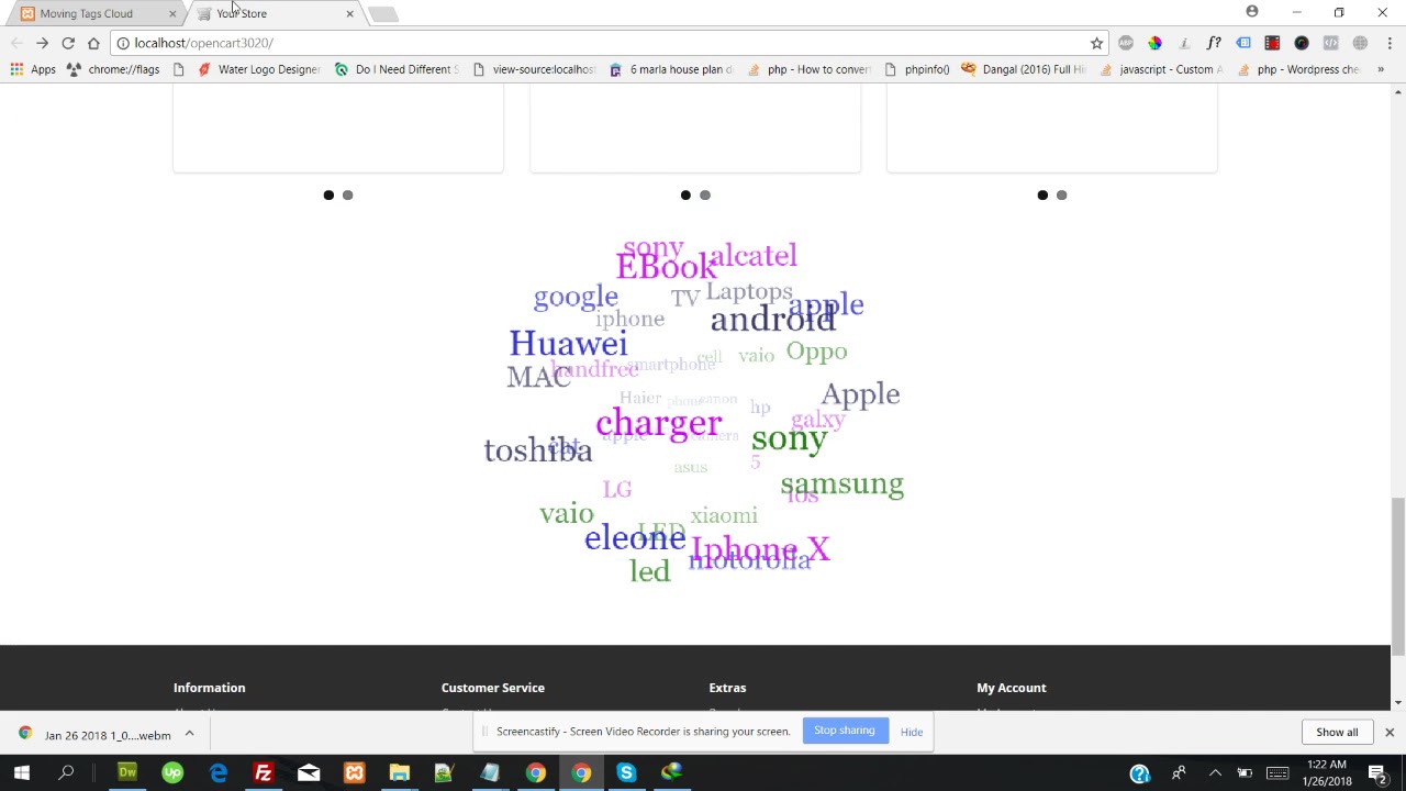 Opencart Moving Tags Cloud | Opencart Tags Cloud 3d tags | product tags ...
