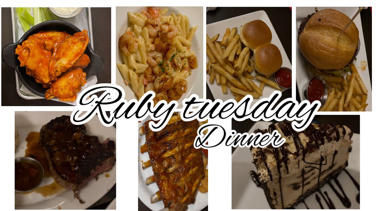DINNER WITH THE KIDS at RUBY TUESDAY - YouTube