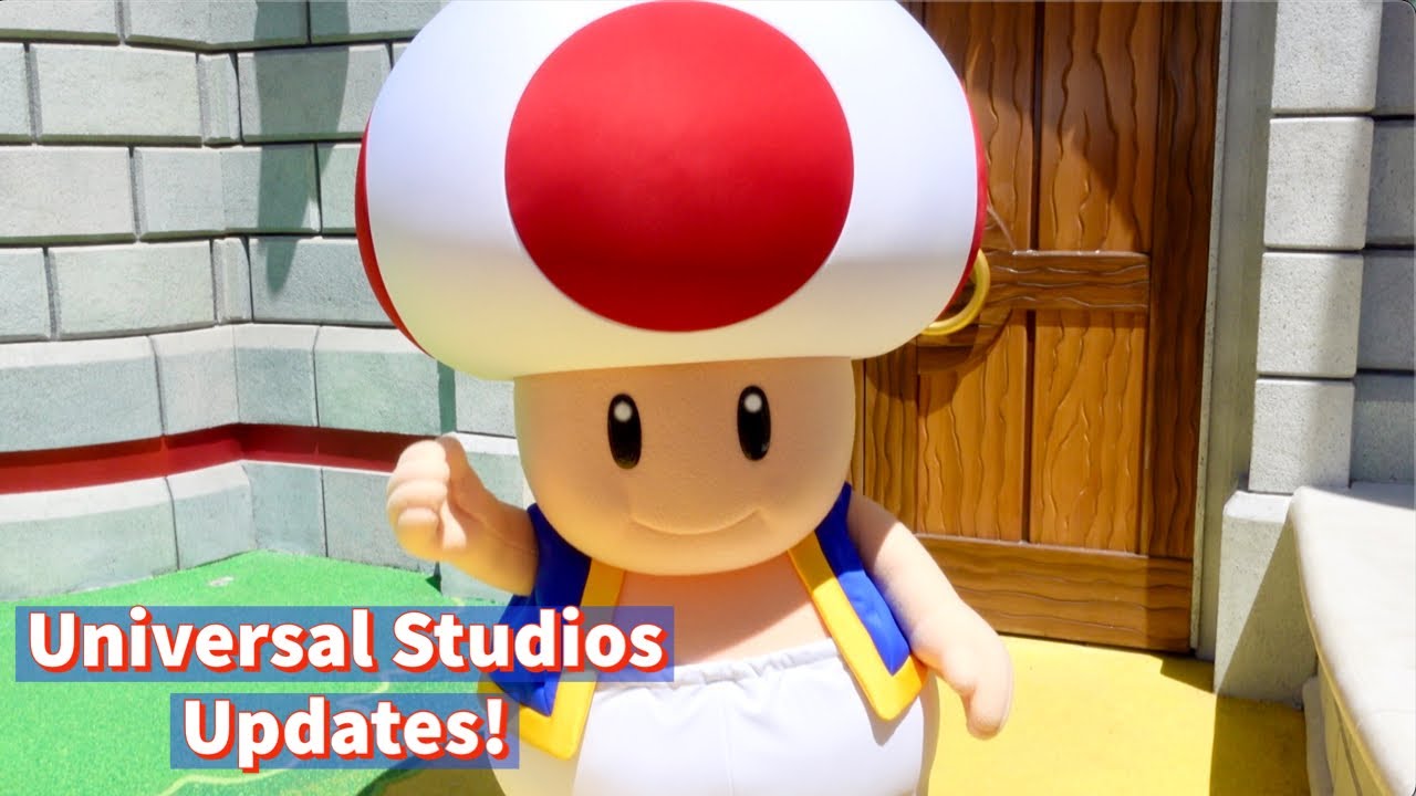 Universal Studios Hollywood Update!| Toad and HHN! - YouTube