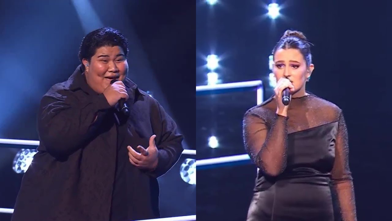 David Aumua vs Jade Taunton - What About Us | The Voice Australia 12 ...