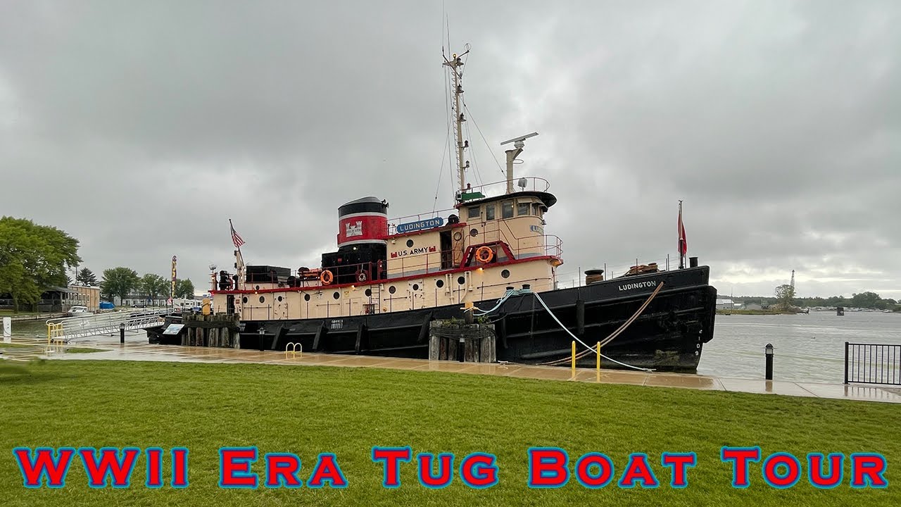 Tug Ludington - WW2 tug boat - YouTube
