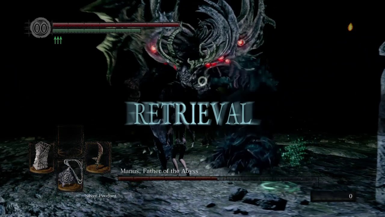 Ds1 Manus No damage/No heal - First dlc run NG+ - YouTube