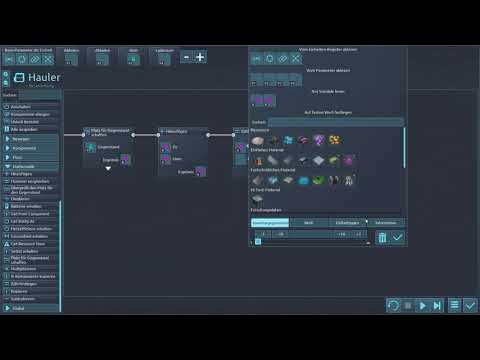 Desynced Tutorial English/German Hauling Behavior/Transport Verhalten - YouTube