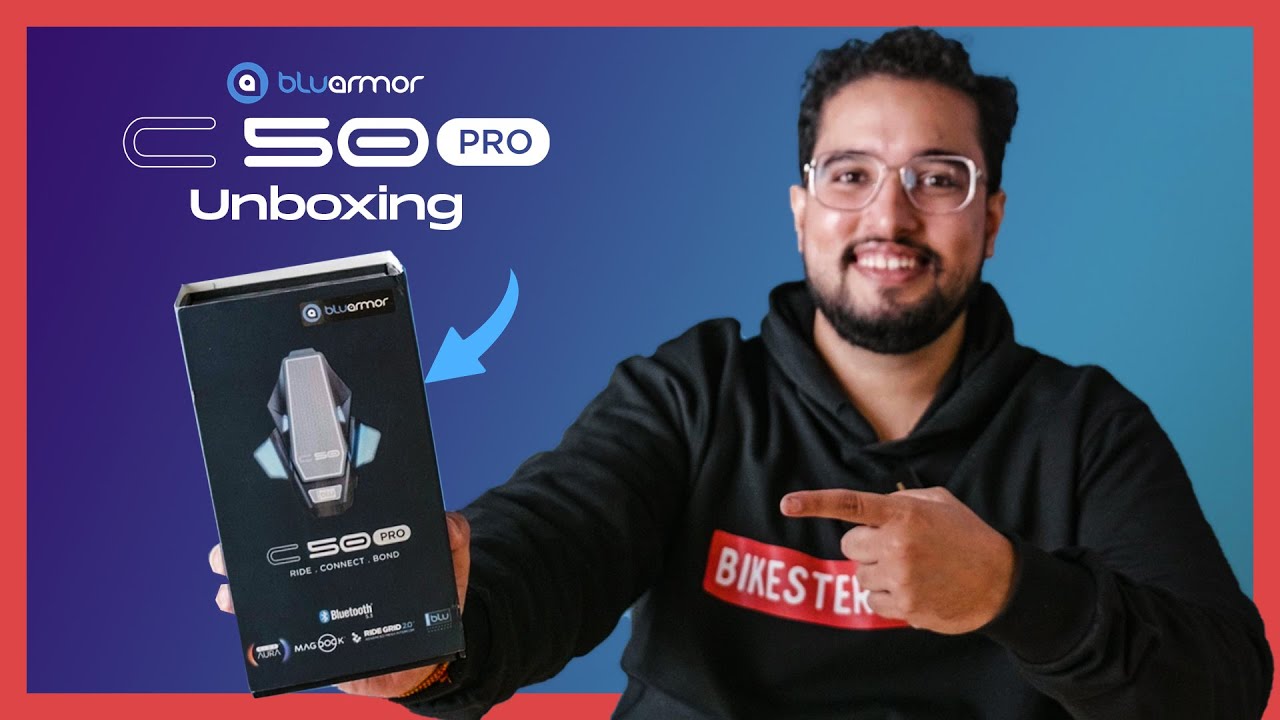 BluArmor C50 Pro Intercom Unboxing - YouTube