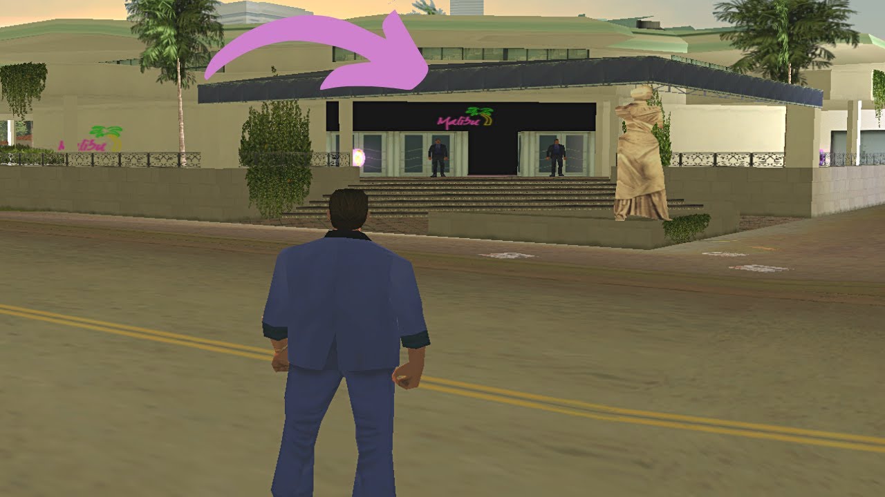 What's Inside the 'Malibu Club' in GTA Vice City - YouTube