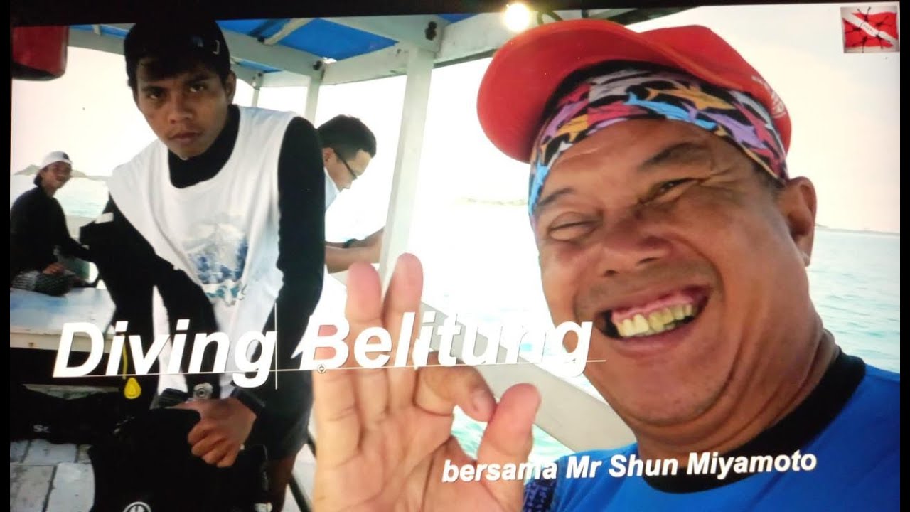 Diving Belitung Mr Shun Miyamoto - YouTube