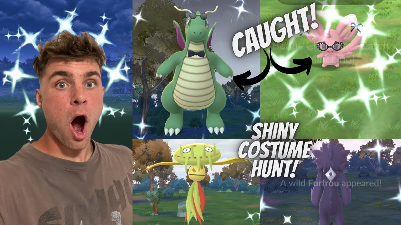Shiny Costume Dragonite & Shiny Costume Minccino CAUGHT and More in ...