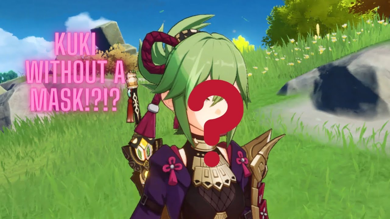 KUKI SHINOBU WITH OUT WEARING MASK!?!?!?(Genshin impact) - YouTube