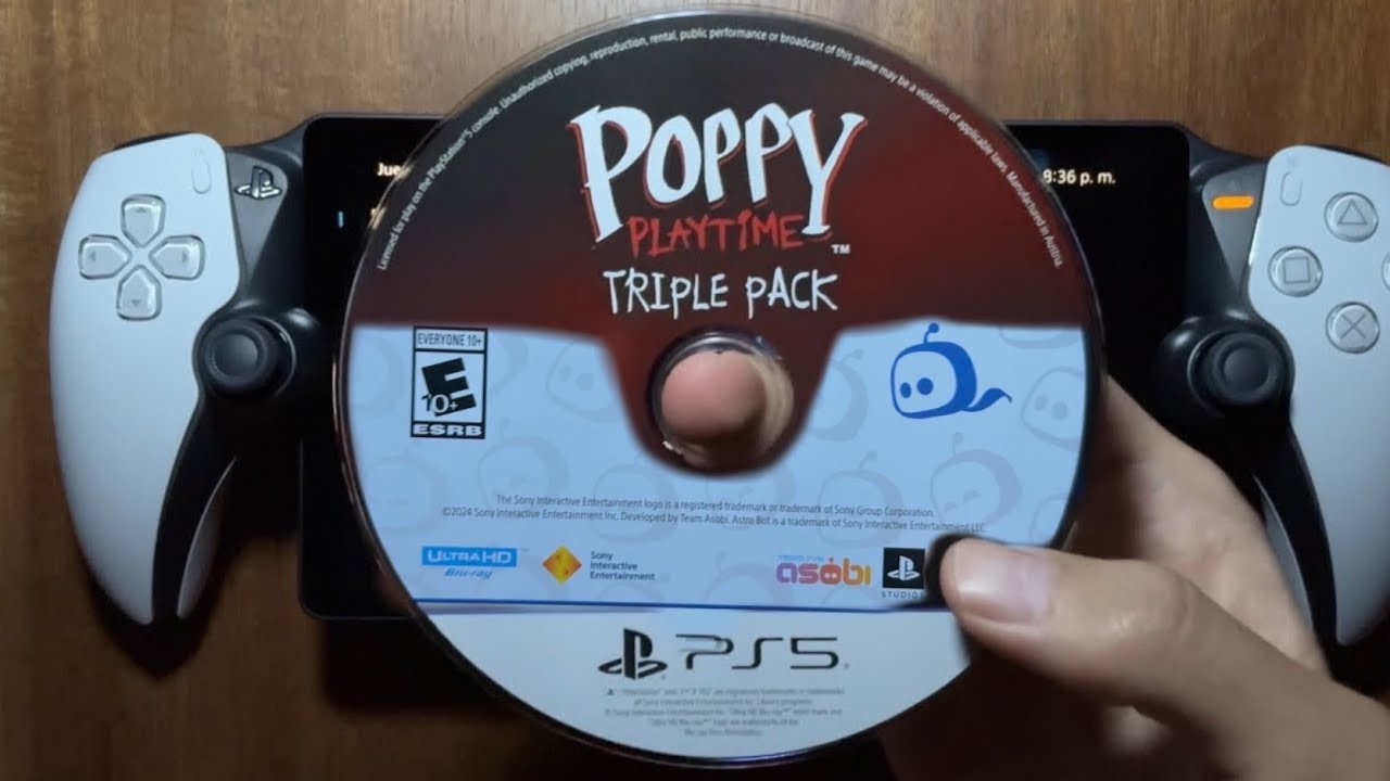 Poppy Playtime Triple Pack & Astro Bot Disc Edition (PS5) PlayStation ...