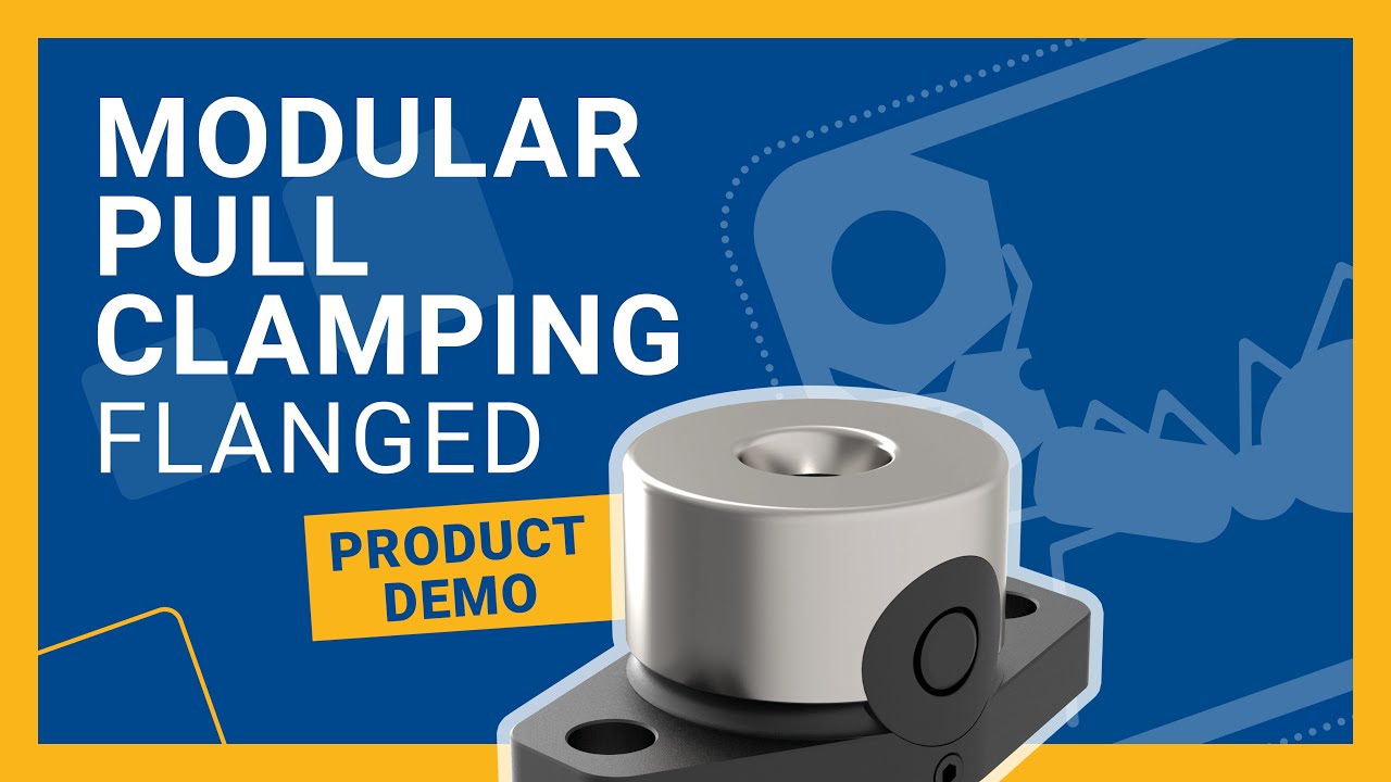 An insight to Modular Pull Clamping - flanged modules - YouTube