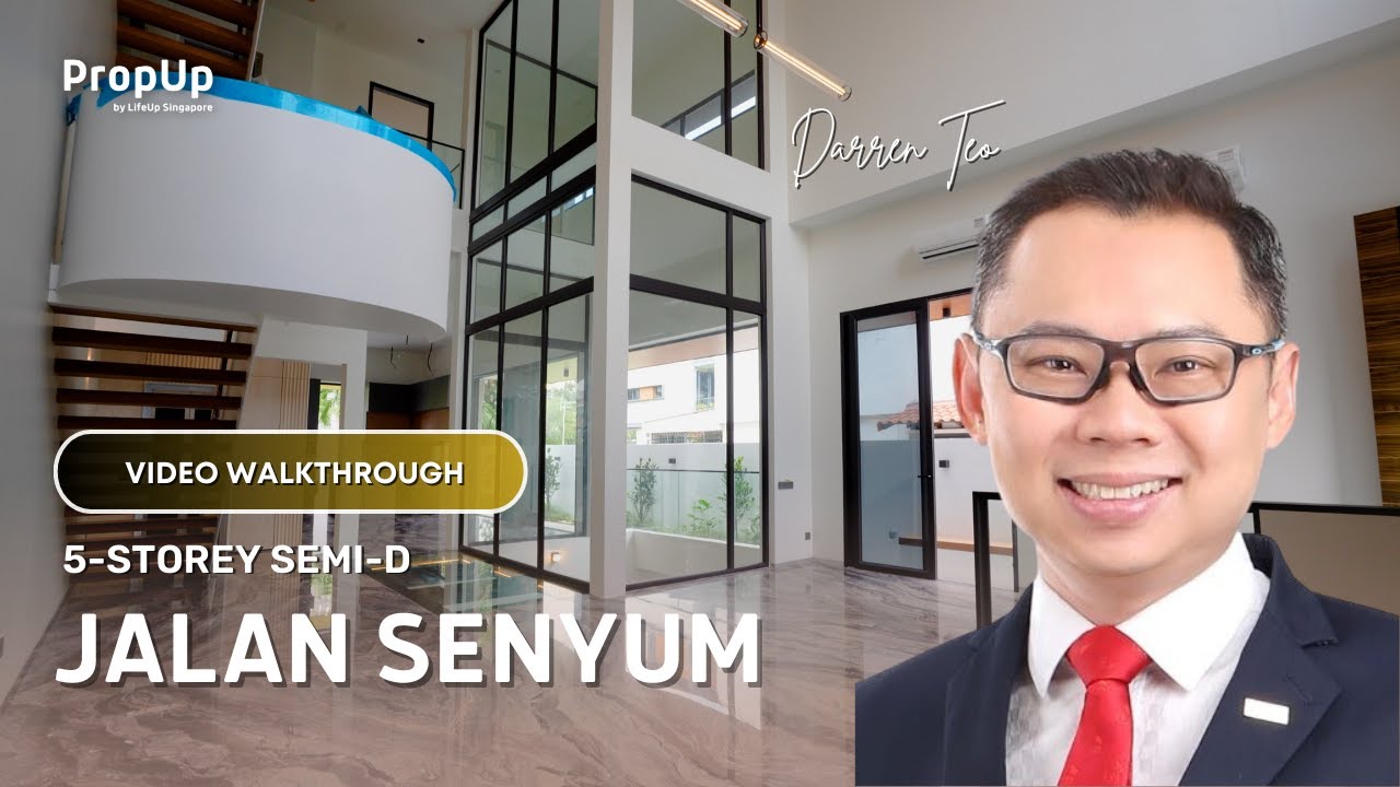 Jalan Senyum 5-Storey Semi-D Video Walkthrough - Darren Teo - YouTube
