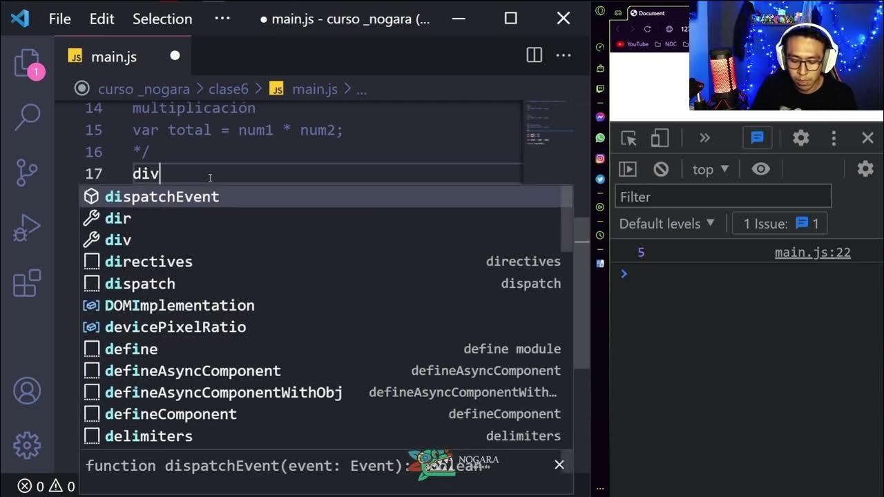 Curso De Programación Básica Con Javascript 6 Devcaress Youtube