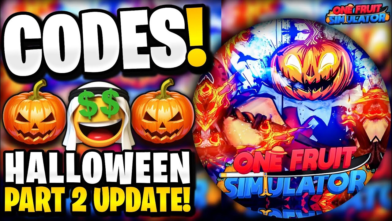 🔥*NEW* ALL WORKING HALLOWEEN PART 2 UPDATE CODES FOR ONE FRUIT! ROBLOX ...