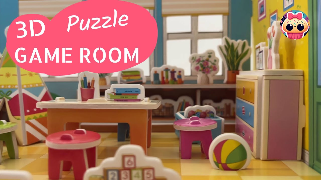 Building the Game Room 3D Puzzle / DIY - YouTube