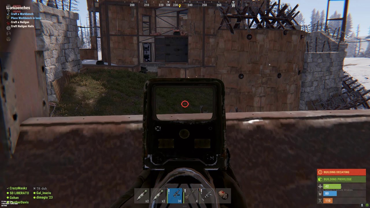 Rust Raid Big Base Youtube