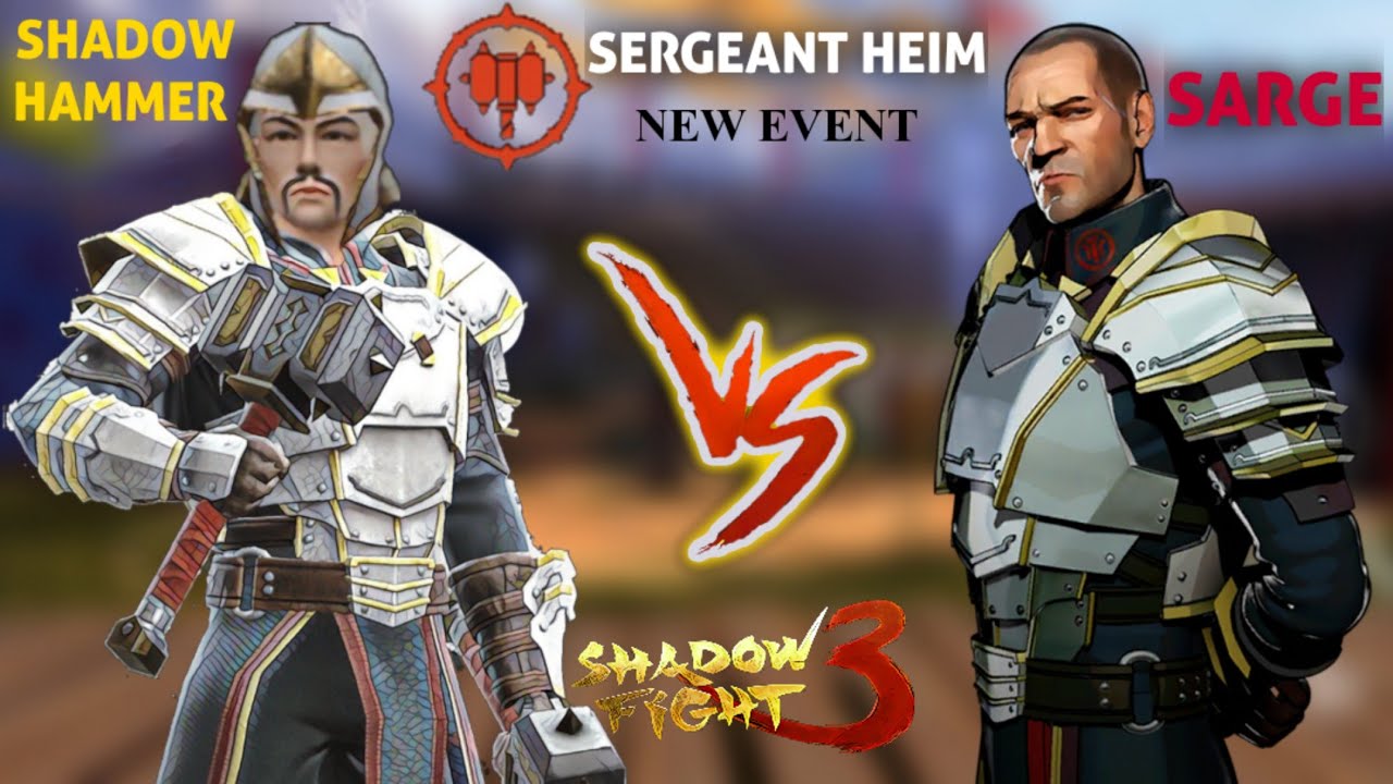 "SARGE EVENT" || SHADOW vs Sarge || SHADOW FIGHT 3 || - YouTube