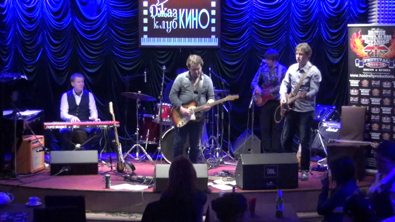 Todd Sharpville - вторая часть выступления в джаз-клубе "Кино" - YouTube