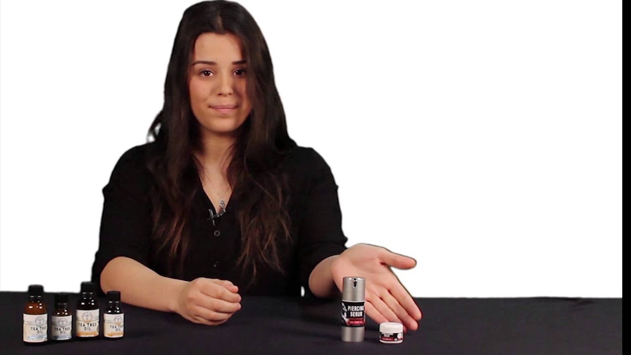 Whole Life Products Body Piercing Tea Tree Serum - YouTube