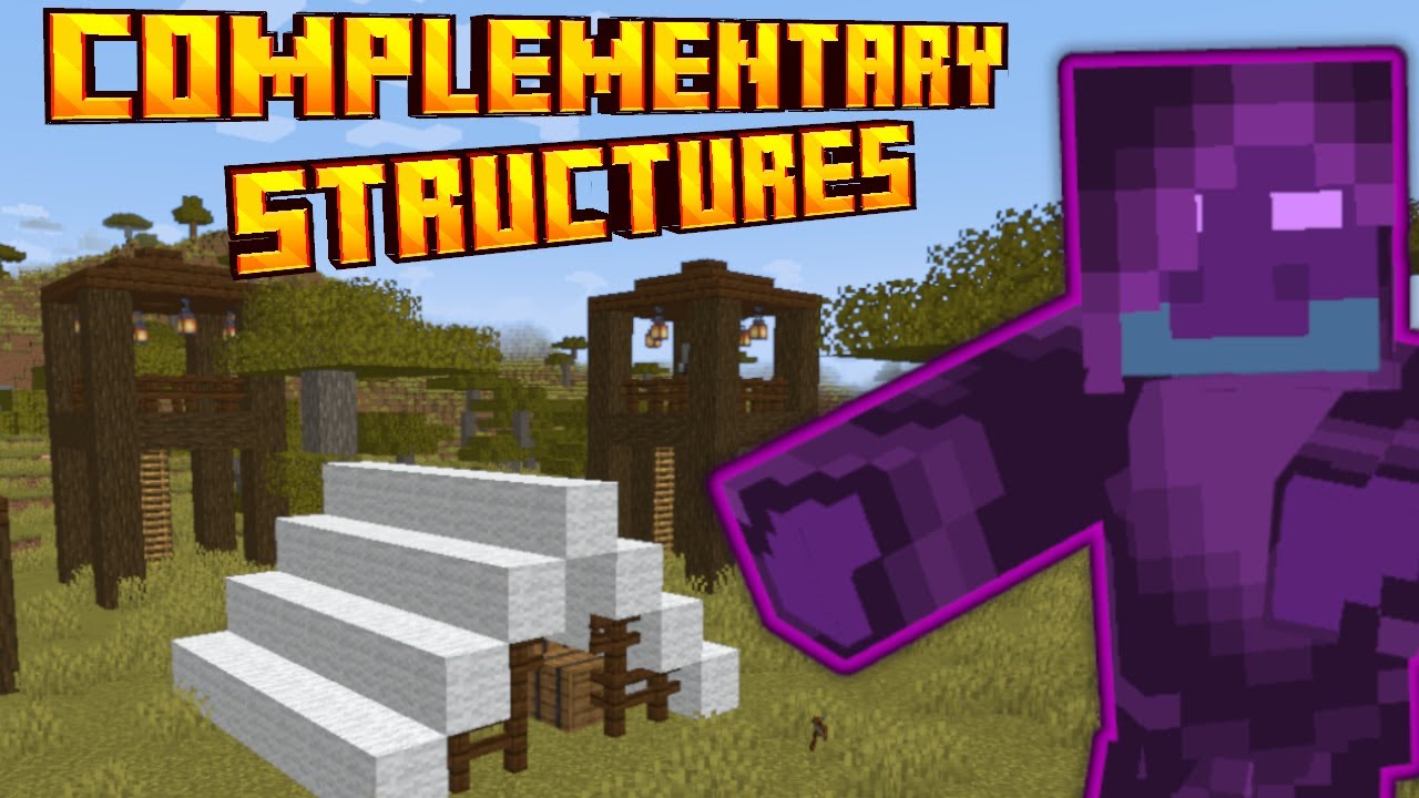 This Mod Adds New Amazing Structures To Minecraft! - YouTube