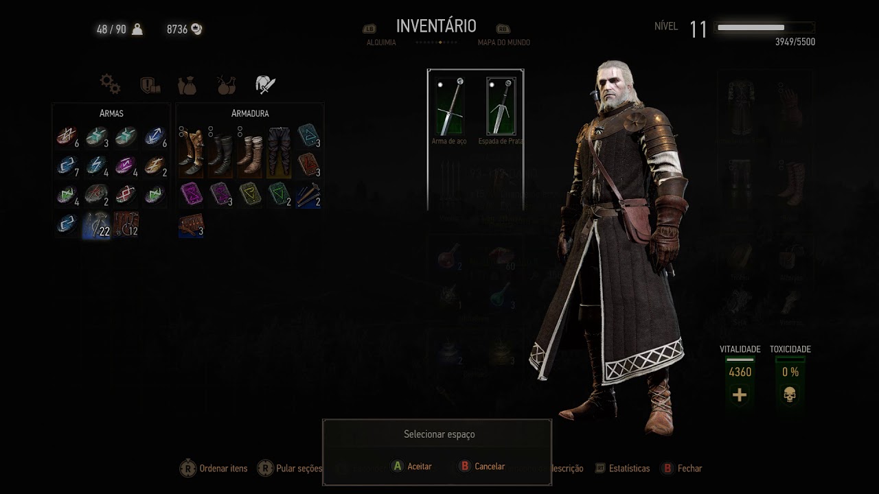 The Witcher 3 Meditation and Preparations - YouTube