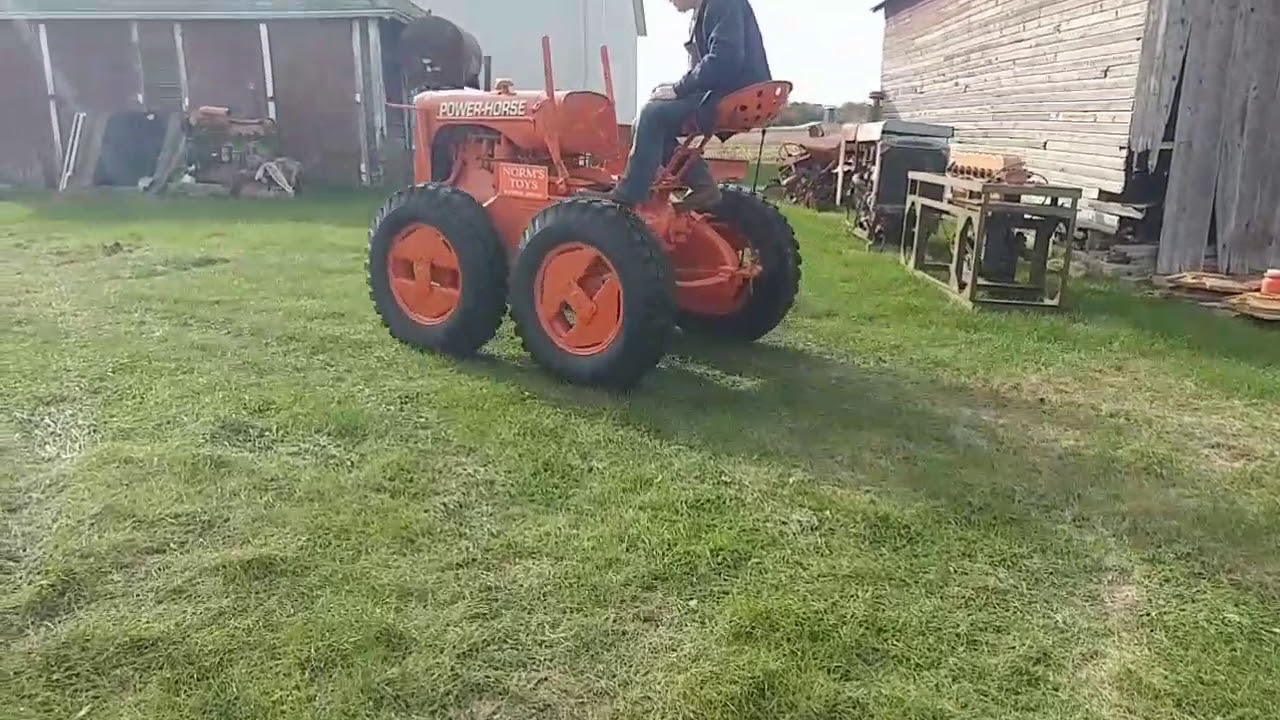 Power-Horse tractor - YouTube