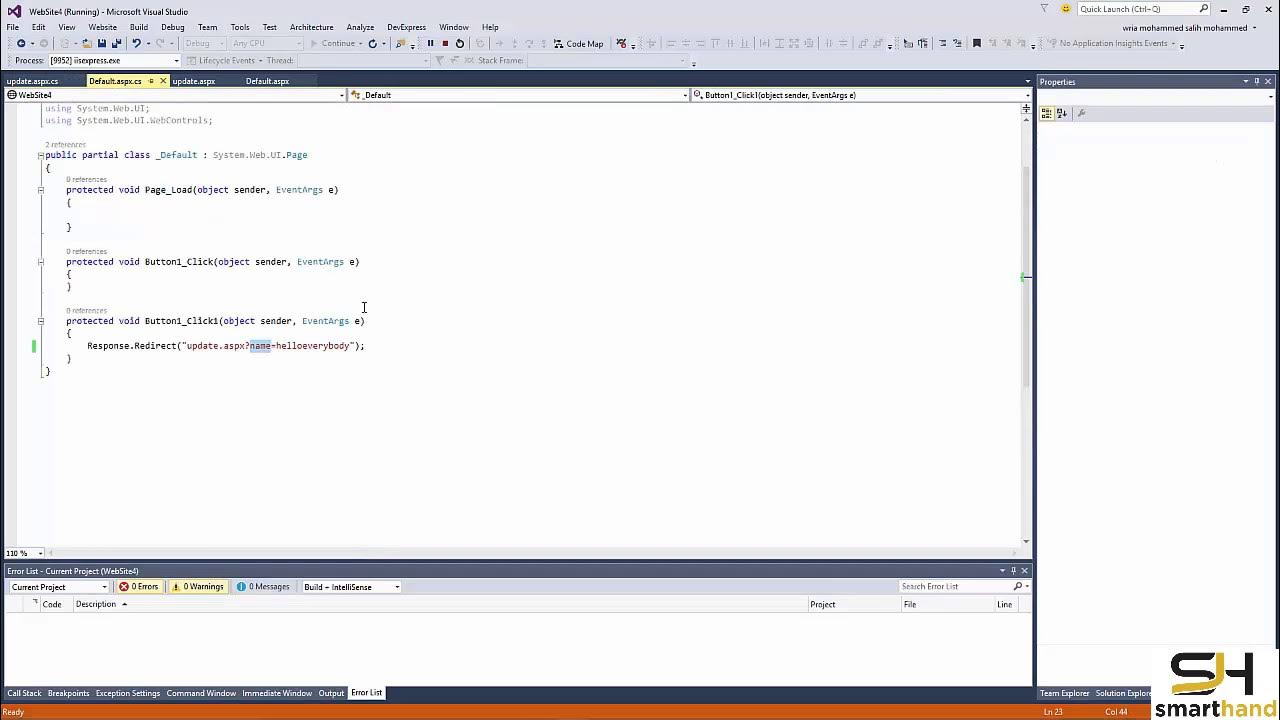 26- QueryString (Kurdish ASP.net فێرکاری) - YouTube