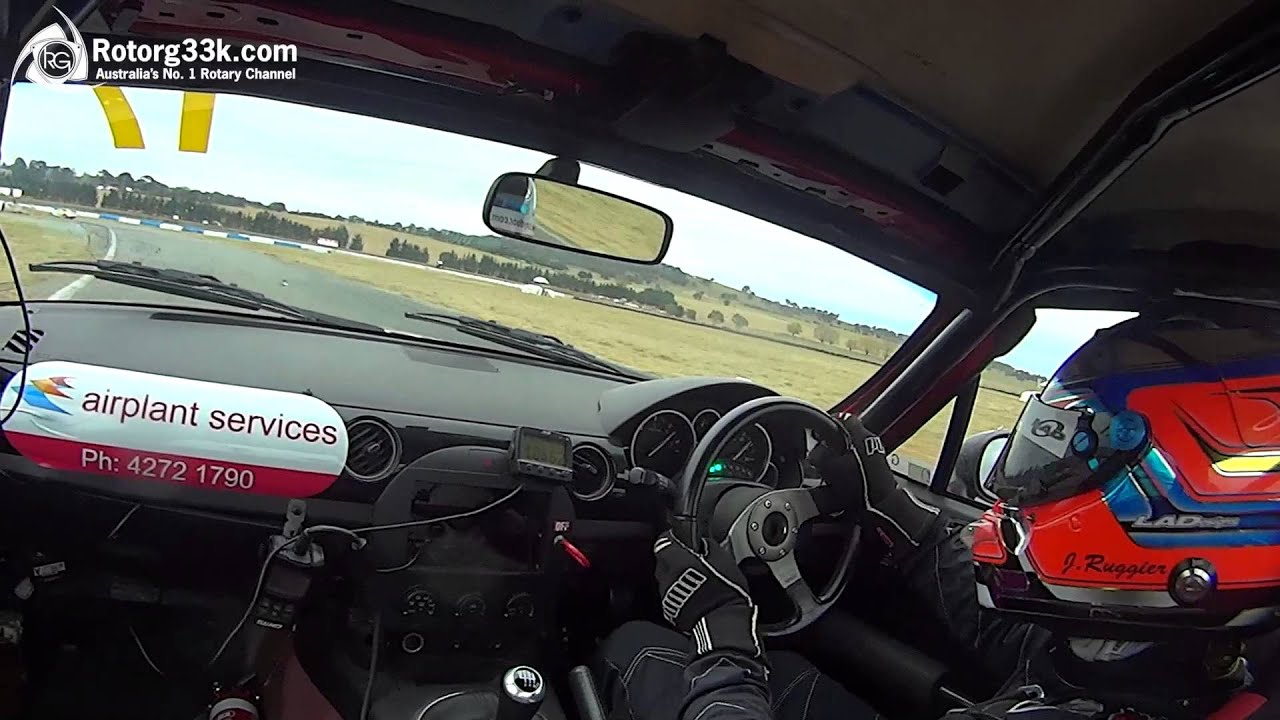 Wakefield Park Hot lap Justin Ruggier - YouTube