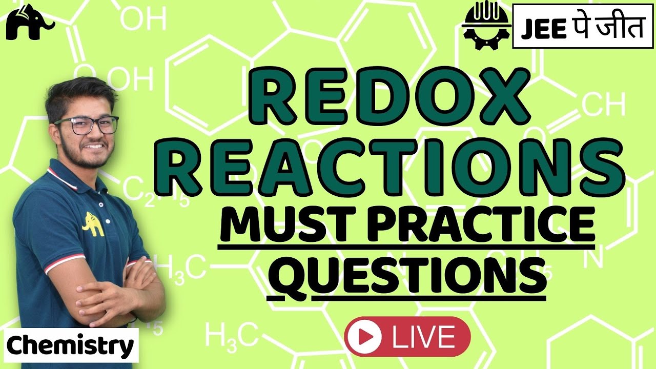 Redox Reactions Class 11 Chemistry| Must Practice Questions | JEE ...