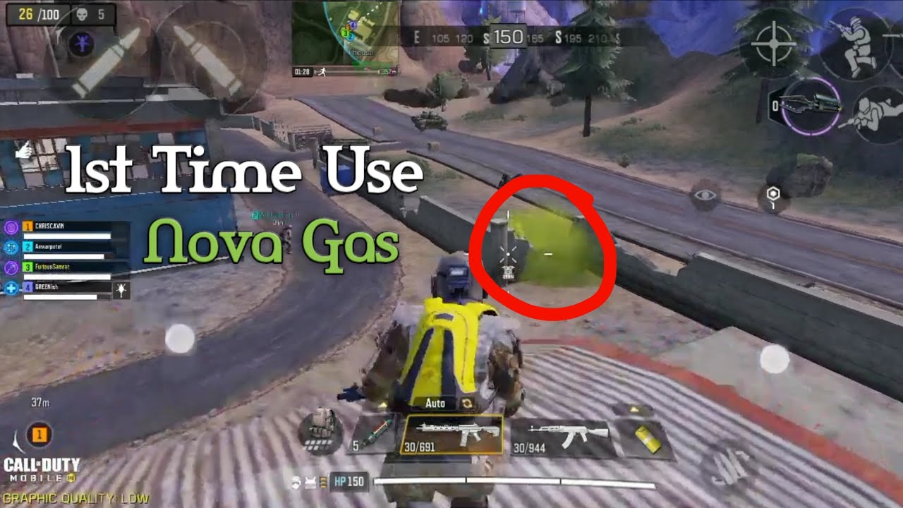 I use Nova Gas for the 1st Time | CoDM Legend - YouTube