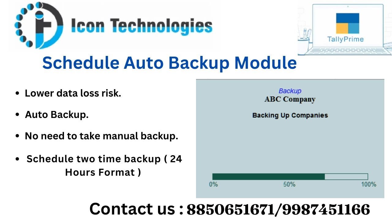 Tally Schedule Auto Backup Module - YouTube