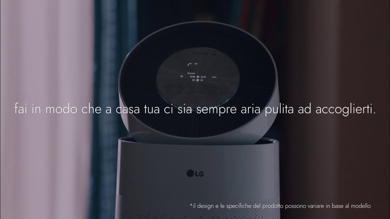 LG Healthy Home Sounds – Purificatore d’aria PuriCare - YouTube