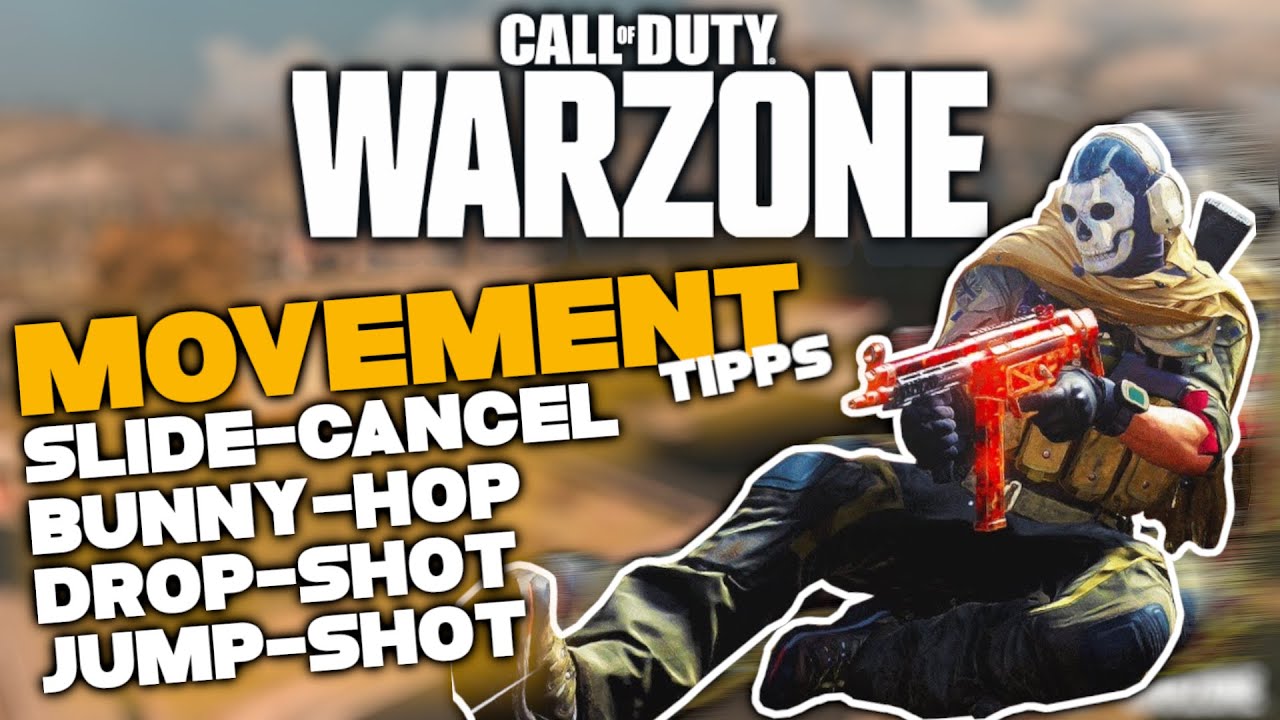 Warzone Movement Tipps! | Slide-Cancel, Bunny-Hop, Drop-Shot, Jump-Shot ...