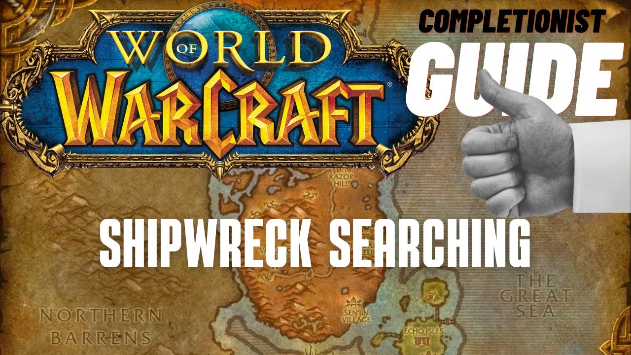 Shipwreck Searching WoW Quest completionist guide - YouTube