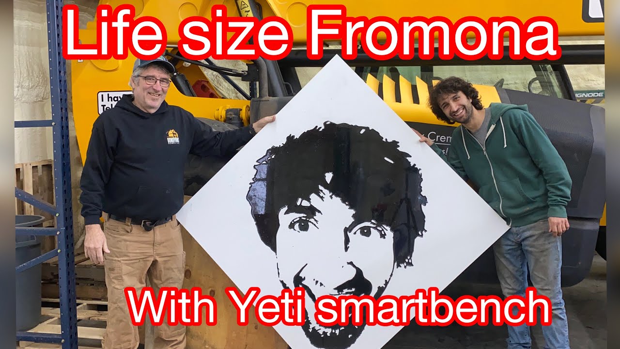 Full size Fromona with Yeti CNC SmartBench - YouTube