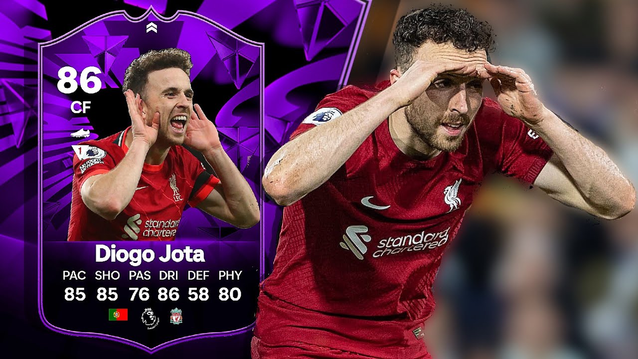 86 FC PRO LIVE JOTA PLAYER REVIEW FC 24 - YouTube
