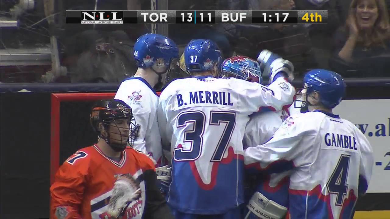 NLL: Goalie Nick Rose scores goal from his own crease for Toronto Rock ...