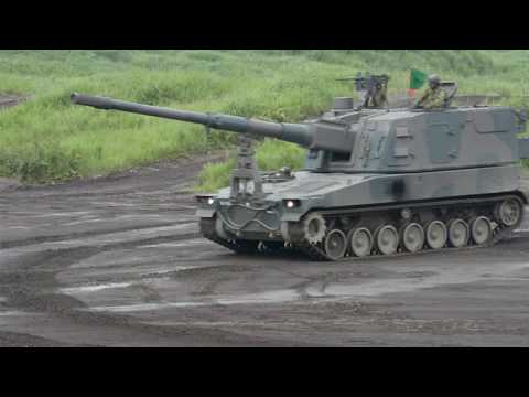Japanese troops show off capabilities at Fuji Firepower