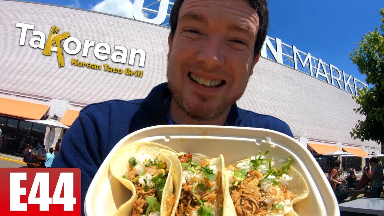 Taco Tuesday At Takorean & Exploring Union Market DC | EP 44 - YouTube