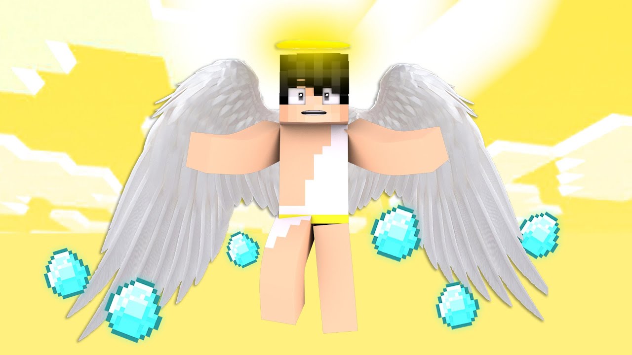 TANRI MELEĞİ OLDUM! 😱 - Minecraft - YouTube