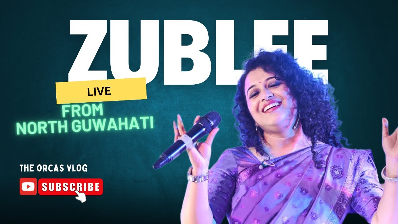 Zublee Baruah live performance from North Guwahati | Anuradha - YouTube