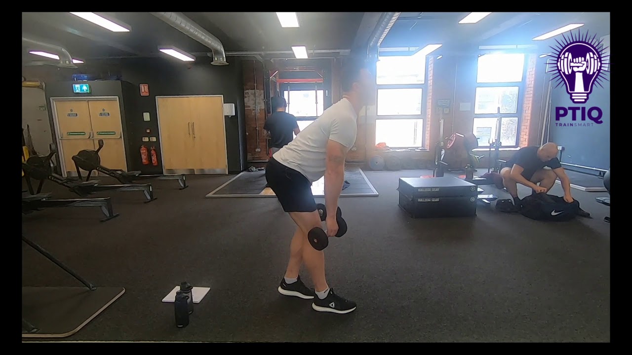 Split stance DB RDL - YouTube