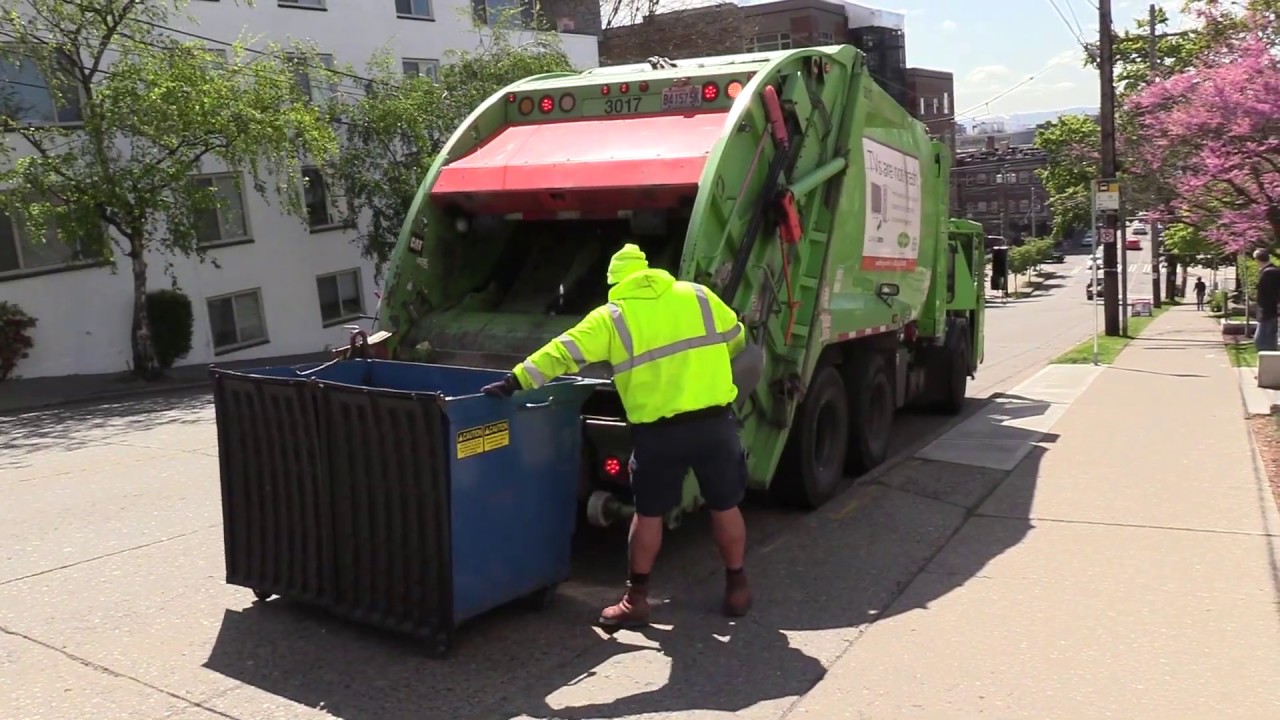 CCC McNeilus Rear Loader - YouTube