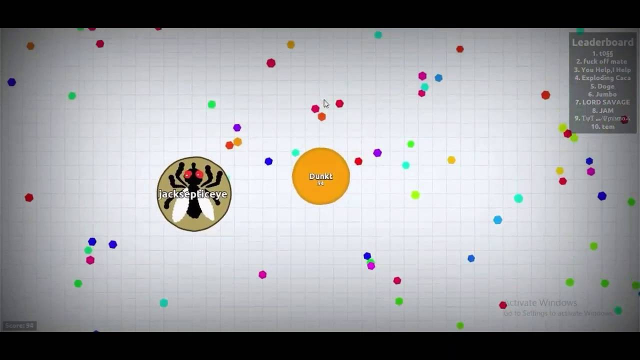 First Agar.io PC Gameplay, ⚠GoingToFixLagSoon - YouTube