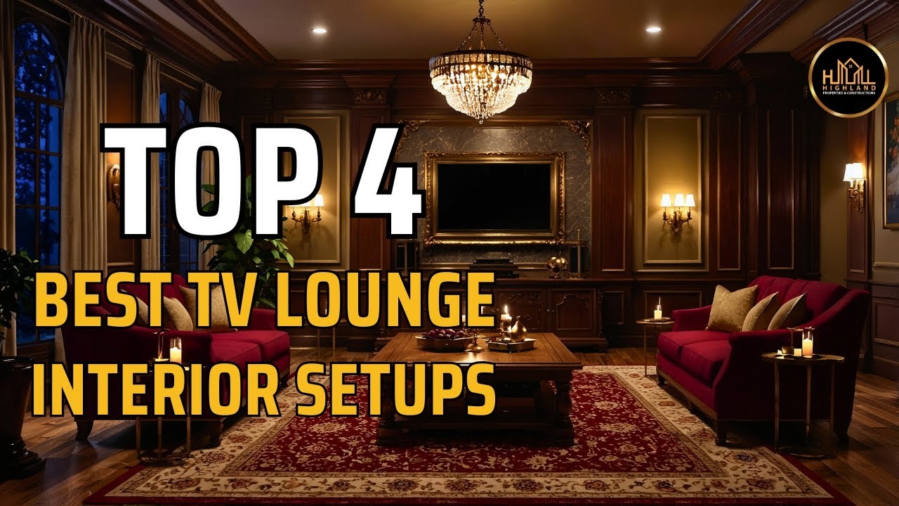 Top 4 TV Lounge Interior Setups That Will Transform Your Living Space ...