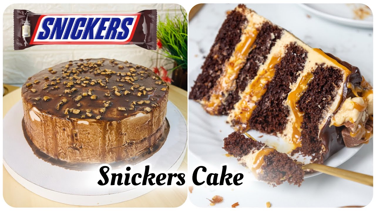 Snickers Cake That Melts In Your Mouth | Simple & Tasty - YouTube